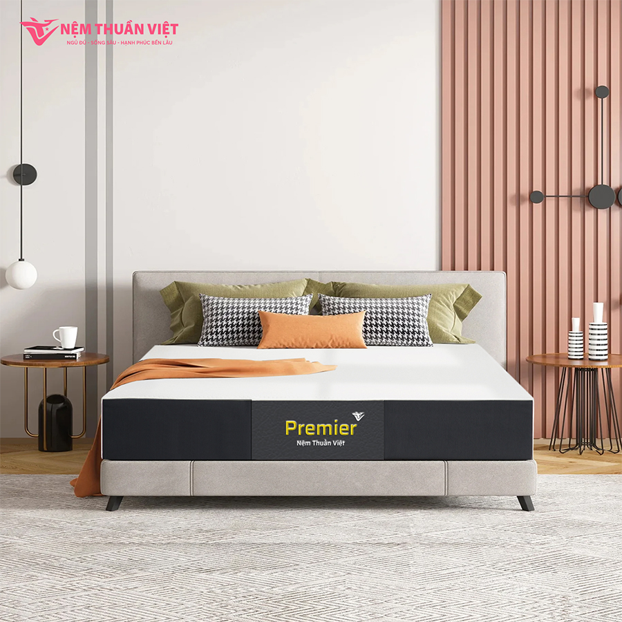 Nệm Cao Su Thiên Nhiên Thuần Việt Premier